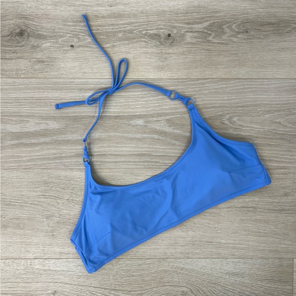 aerie | Swim | New Aerie Blue Halter Bikini Top | Poshmark
